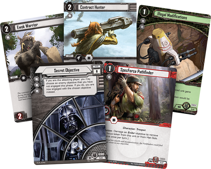 RojoCinco: Star Wars Lcg: Nuevo ciclo Endor