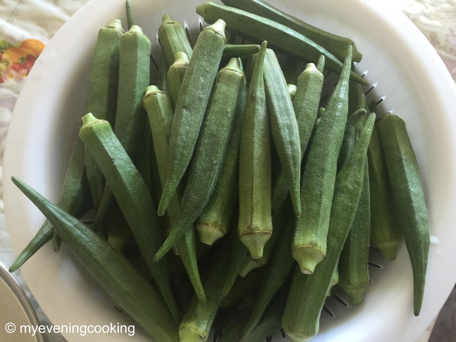 Bhindi Subji (Okra subji) | My Evening Cooking