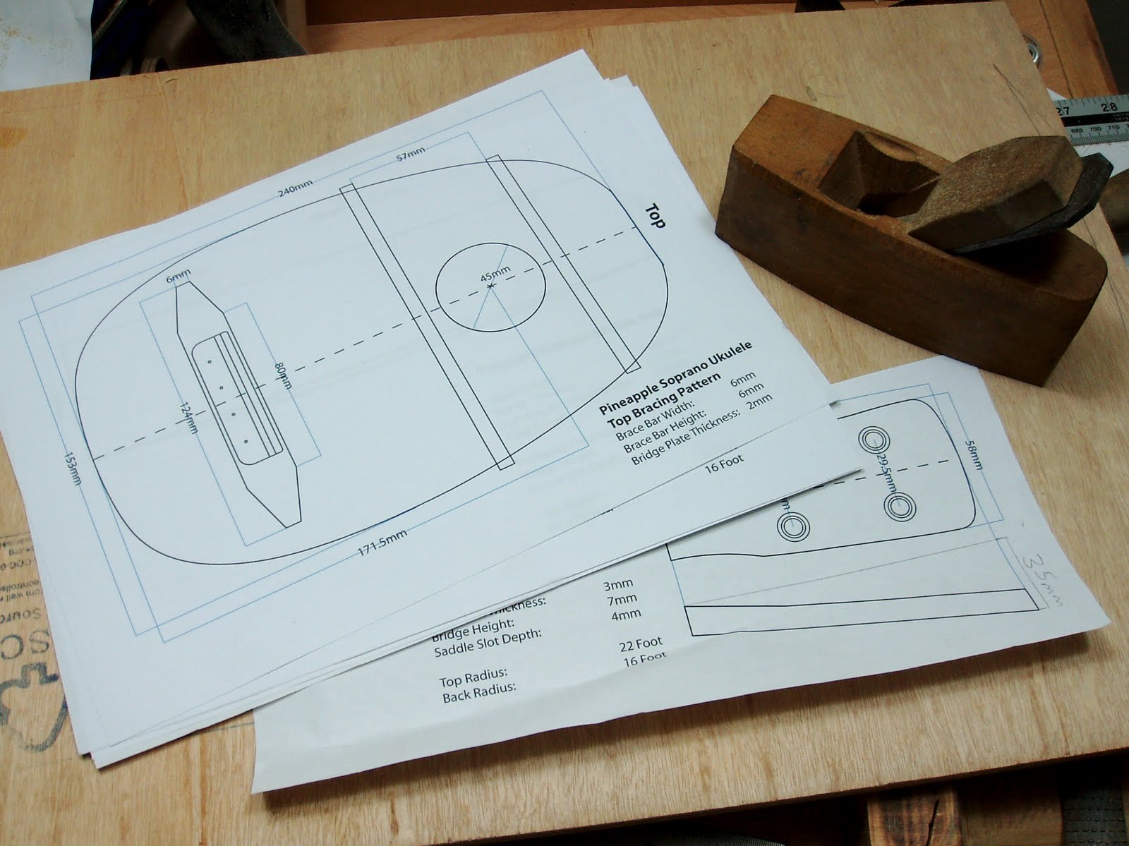 L. W. Futcher Musical Instruments: Plans