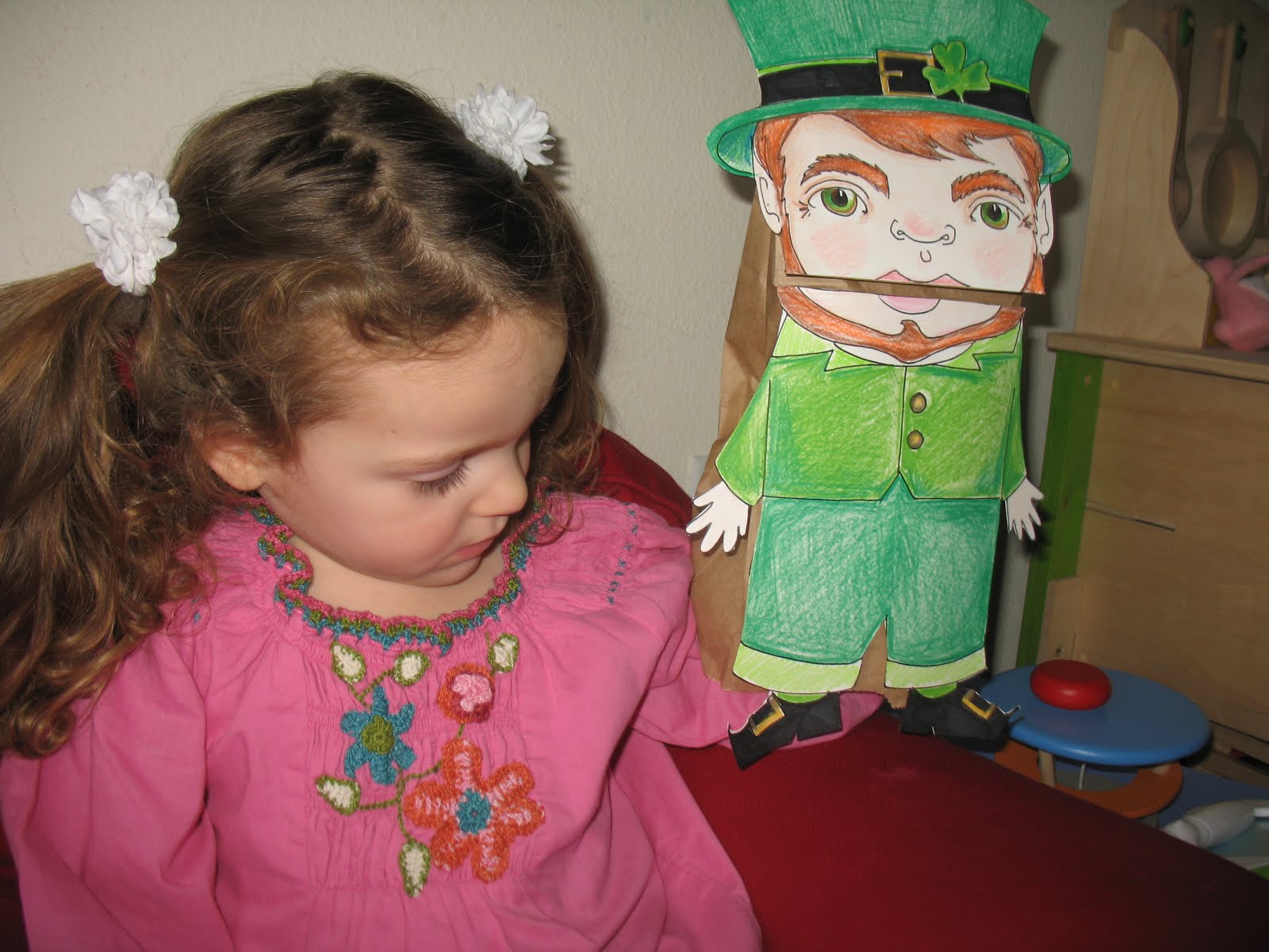 alphabetty monster: St. Patrick's Day Puppet!!!