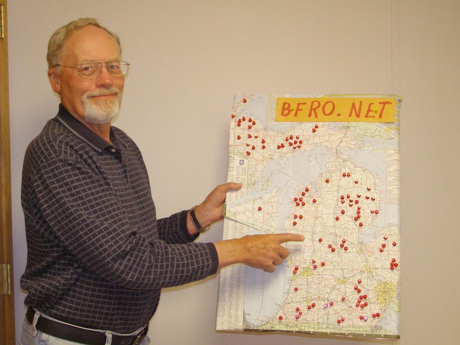 Bigfoot Sightings In Michigan Map - Oconto County Plat Map