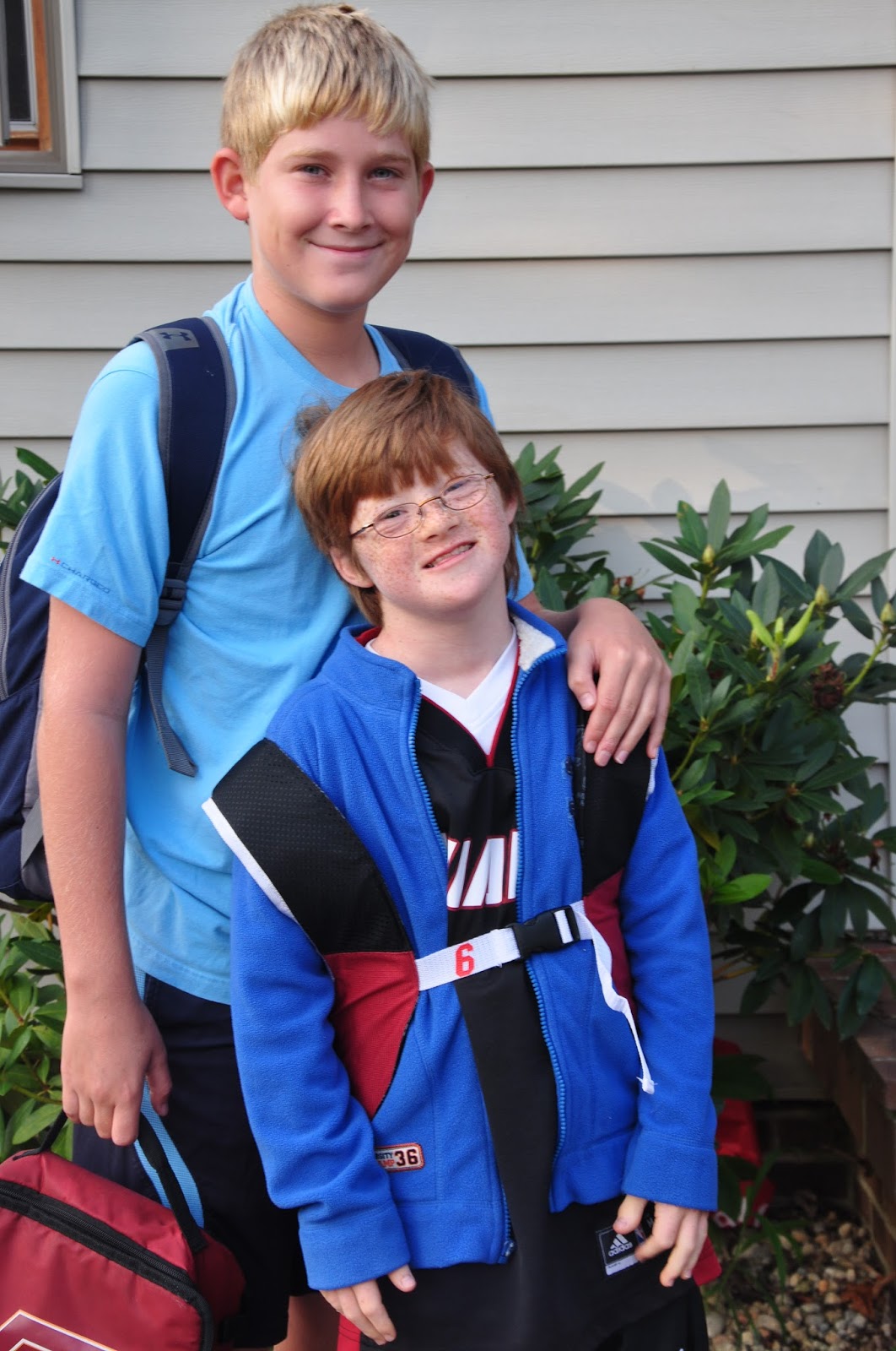 Sweet Life With Boys: First Day of School 2013