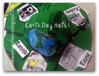 Little Miss Hypothesis - Lessons from the Science Lab: Earth Day Hats!