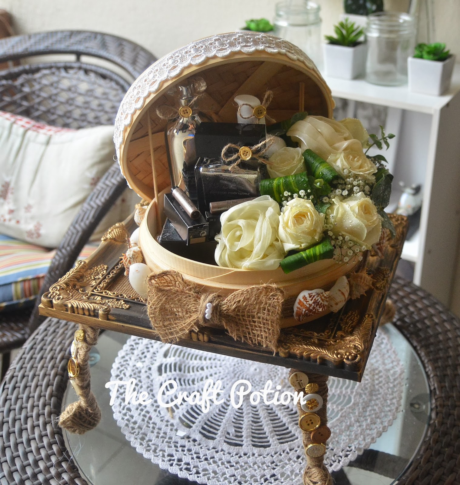 The Craft Potion: Hantaran | Fresh Flowers | Rustic Wedding for Dr ...