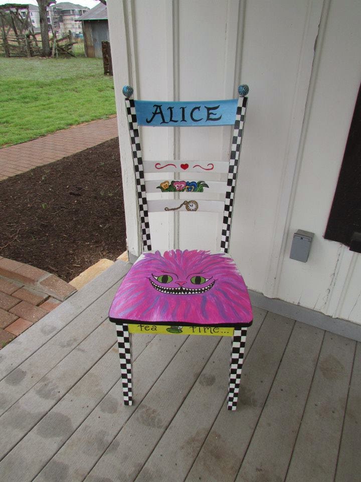 Deanna's Creative Imagination: Alice in Wonderland Chair