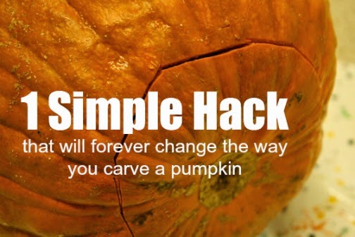 Ideas & Products: Simple Pumpkin Carving Hack