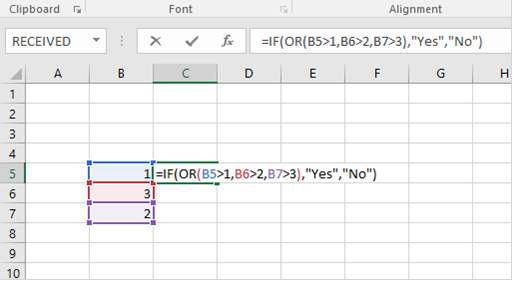 If With Or Formula For Multiple Logical Tests Excelhub