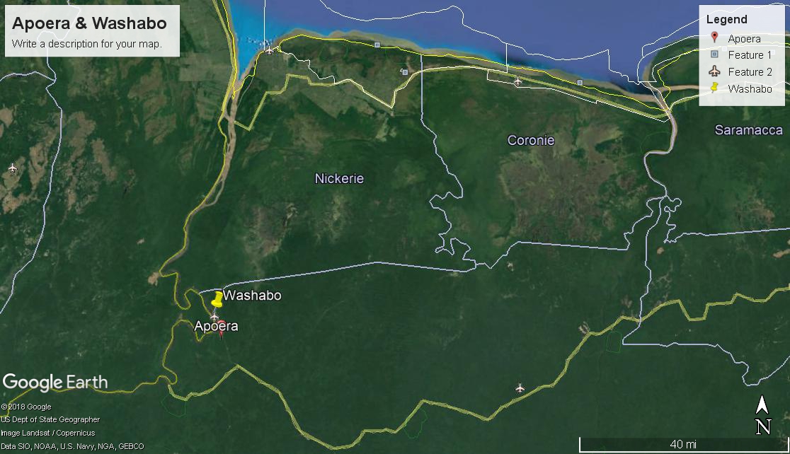 Goudwinning in Suriname: Dorpsbesturen Apoera, Section en Washabo staan ...