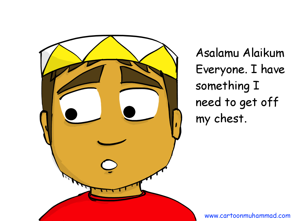 Cartoon Muslim: Cartoon Muhammad Wants to Tell You Something