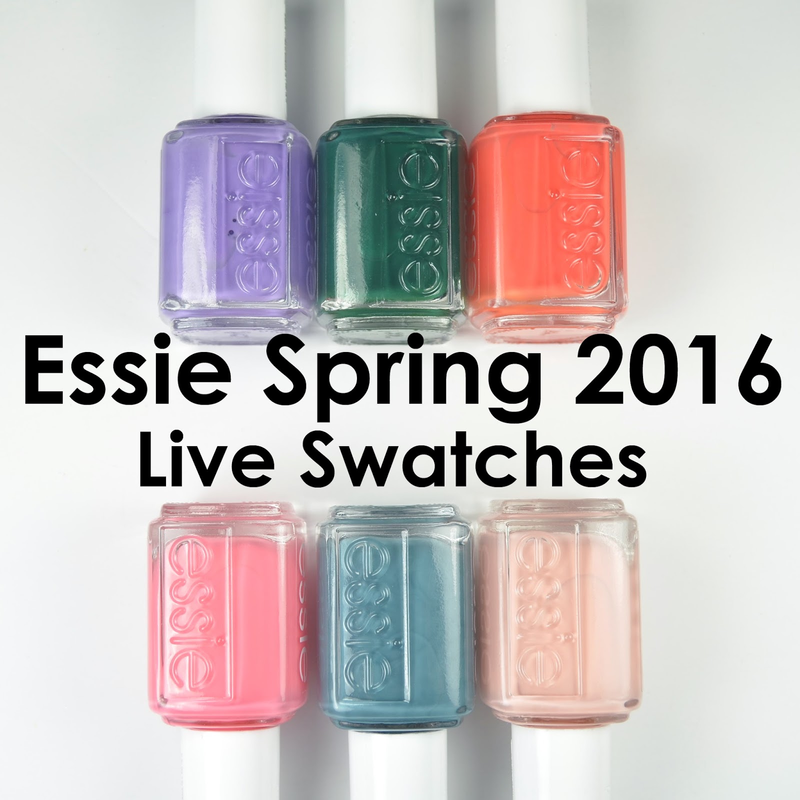 Go Polished: Essie 2016 Spring Collection Comparsions!!