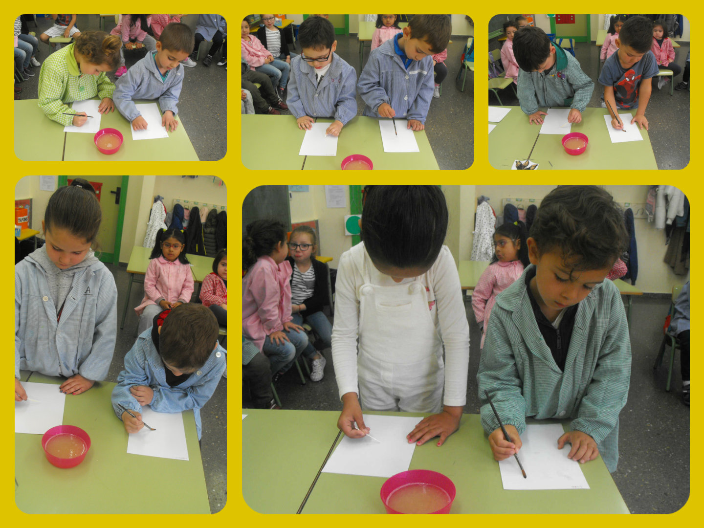 Cativiños do Milladoiro: EXPERIMENTO: A TINTA INVISIBLE (5º E.I.)