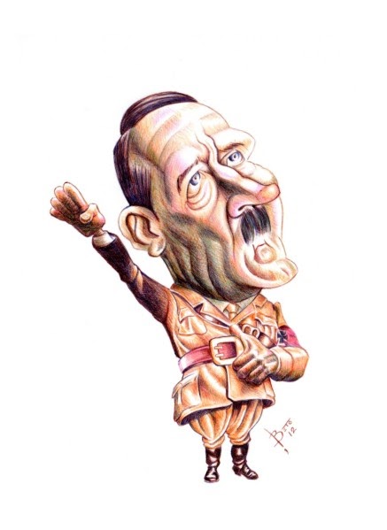 Beto y sus caricaturas: Hitler