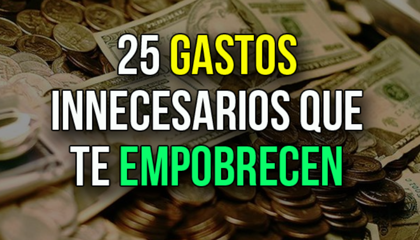 BLOG360º : GASTOS INNECESARIOS QUE TE EMPOBRECEN