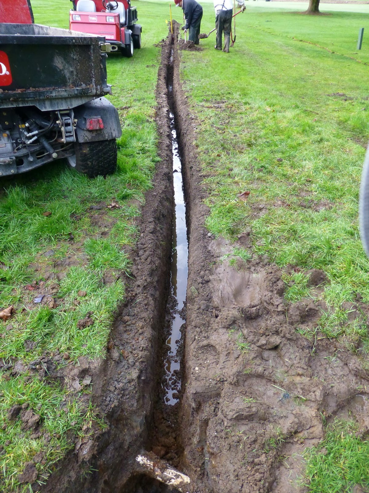 Glendale Country Club: Drainage, drainage, and more drainage.