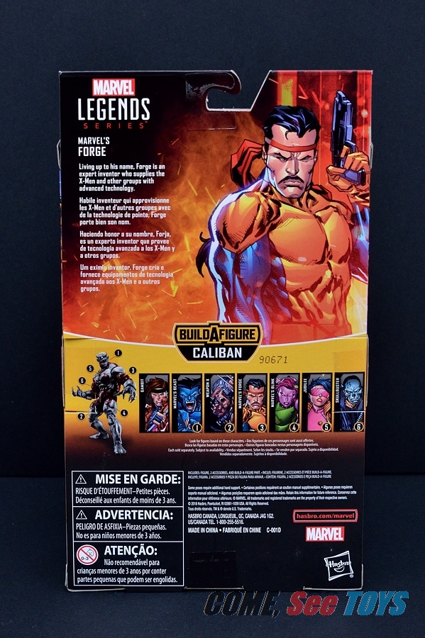 Come, See Toys: Marvel Legends Series Forge & Weapon X (Caliban BAF)