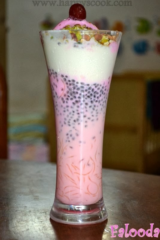 Falooda Recipe/ Icecream Falooda | South Vs North Challenge(SNC-12 ...