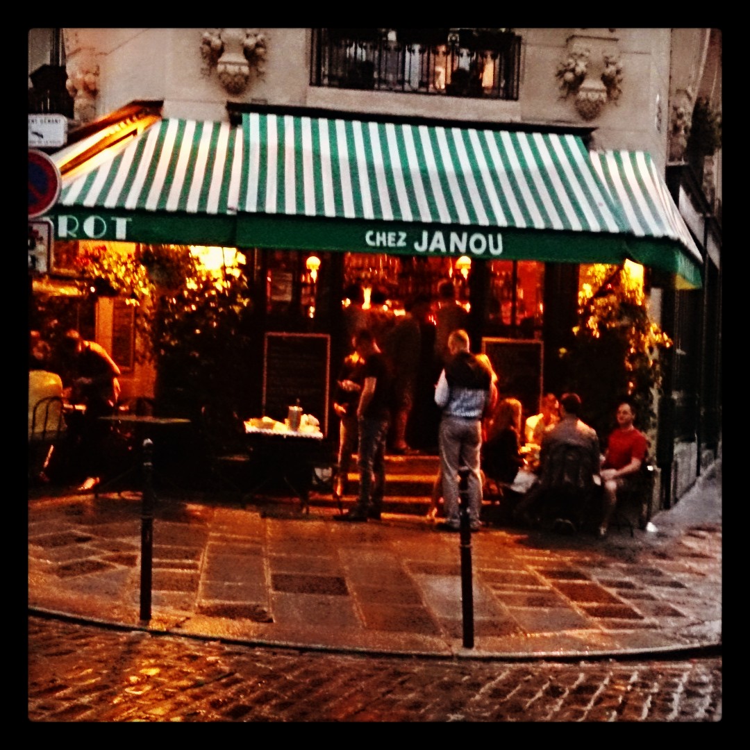 FON's Travel Journal/ Blog: Bistro in Paris: Chez Janou