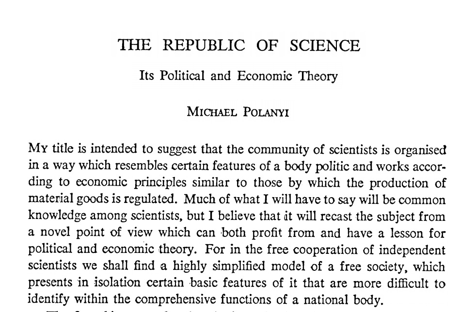 Reforming the Republic of Food Safety Science – Economic Thinking