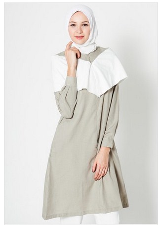 Referensi Model Baju Muslim Atasan Wanita Trendy Masa Kini 2017