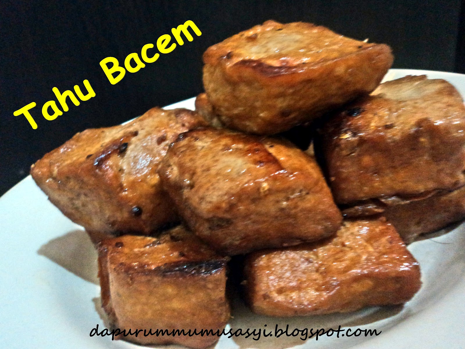 Cozy Kitchen : Tahu Bacem