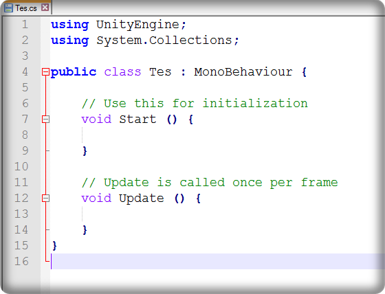 Unity Tutorial : C# ~ Dasar Pemrograman pada Unity3D