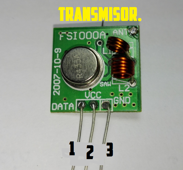 MÓDULOS DE RADIOFRECUENCIA DE 433MHz. | COMUNICACIÓN INALAMBRICA.