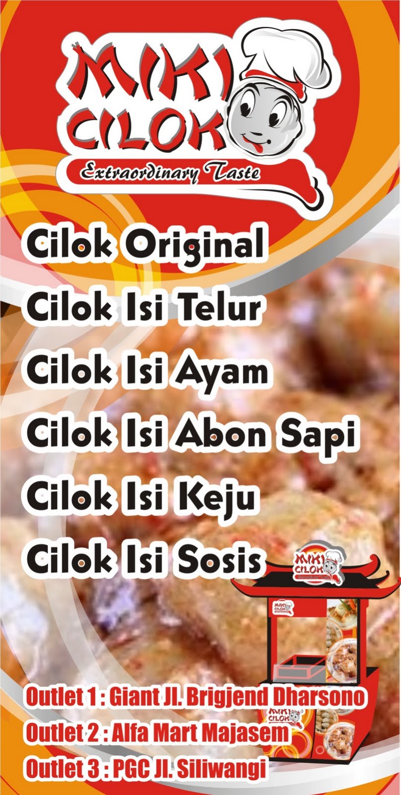 Banner Cilok Keren Contoh Banner Cilok Banner Aja Kli