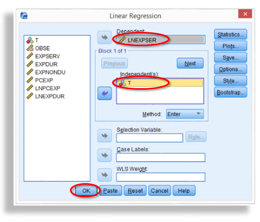 Model Regresi Fungsional - Belajar SPSS