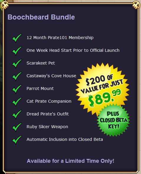 Pirate101 Release Date and Bundles Announced - Swordroll's Blog ...