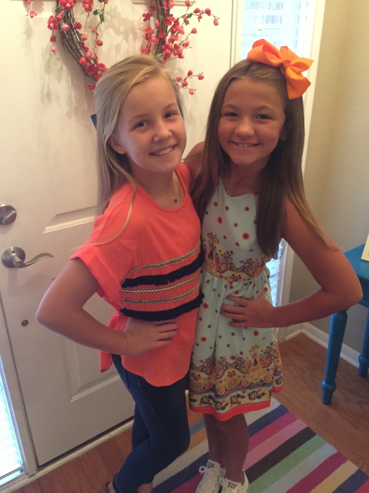 Trendy Mindy and Her Loves...: First Day of School ~ 1st, 5th, 8th