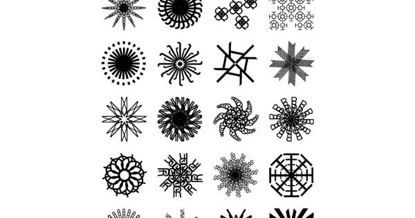 It's About Art and Design: Helvetica Alphabet Snowflake Typographic Poster