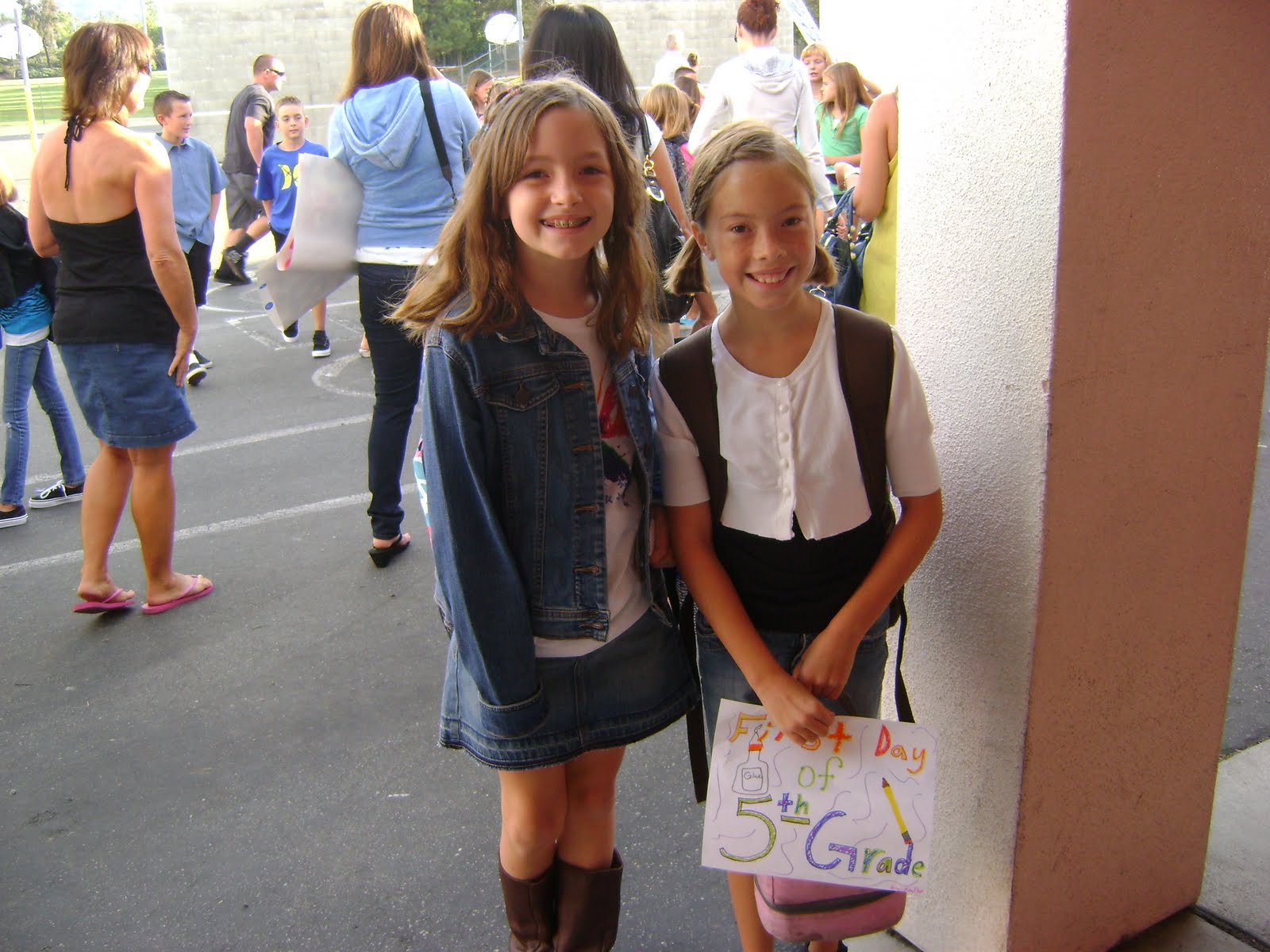 The Bell Family: First Day of School! First Day of School!!