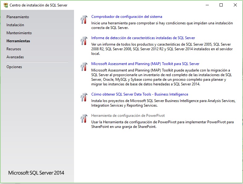 Instalación de SQL Server 2014 - Programación en Microsoft Visual ...