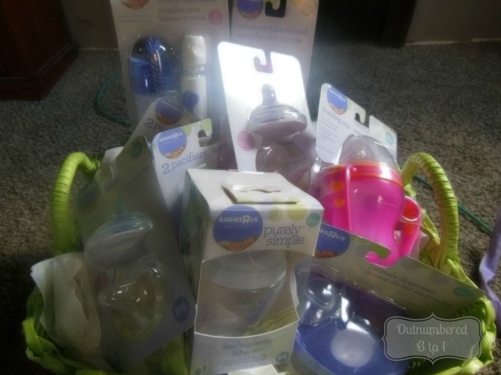 Bump Ahead: Purely Simple Feeding Line & Gift Basket from Babies "R" Us ...