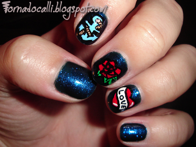 A Fistful of Fingernails: Nail Art & Cosmetic Goodness: NY Ink Inspired ...