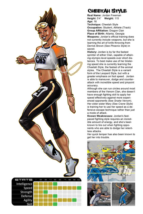 ghettoManga: PREVIEW- "Urban Shogun Character Guide"