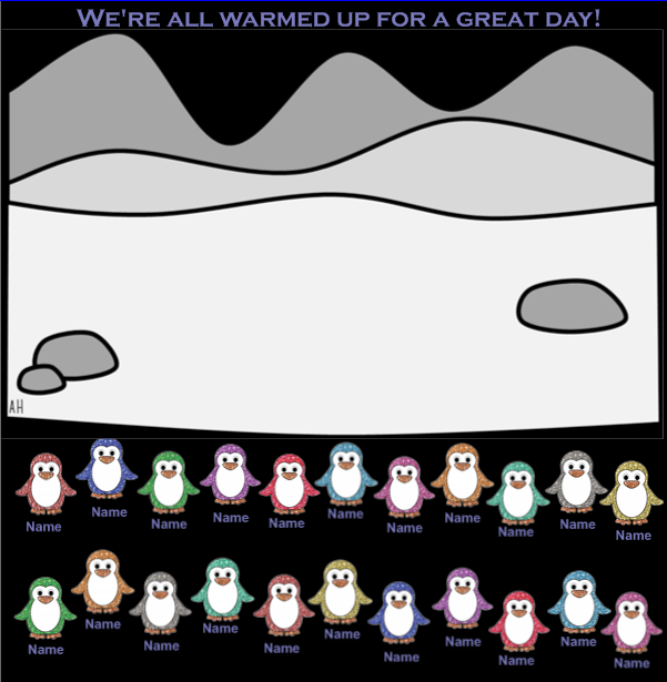 Forever First Grade: SMARTboard Attendance Fun!