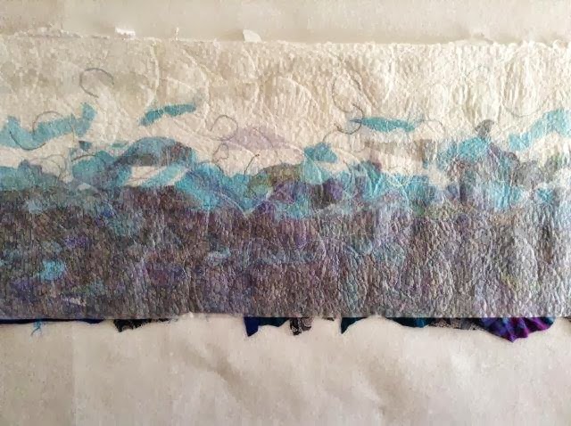 Sue Dennis: Water theme quilt