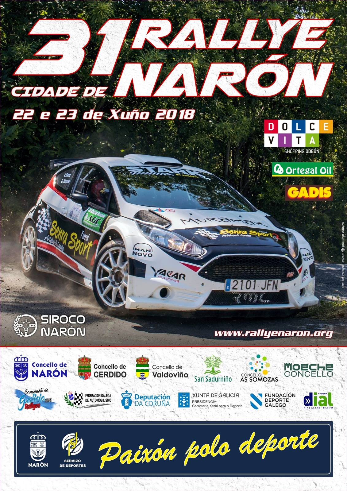Rallye de Narón 2018-Información