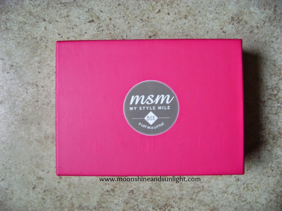 A new box in Beauty box town! The msm box!!