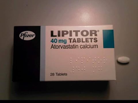 Atorvastatin drug card "lipitor"