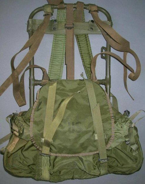 Webbingbabel: US Army Lightweight Rucksack - LW Rucksack