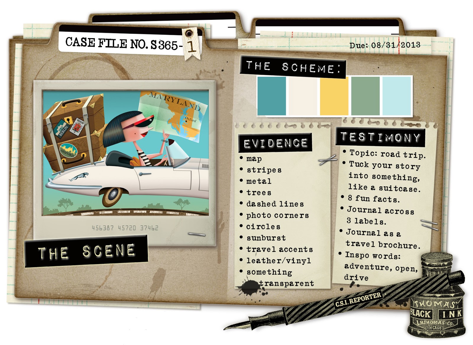 Victorian Paper Queen: CSI Case File S365-1