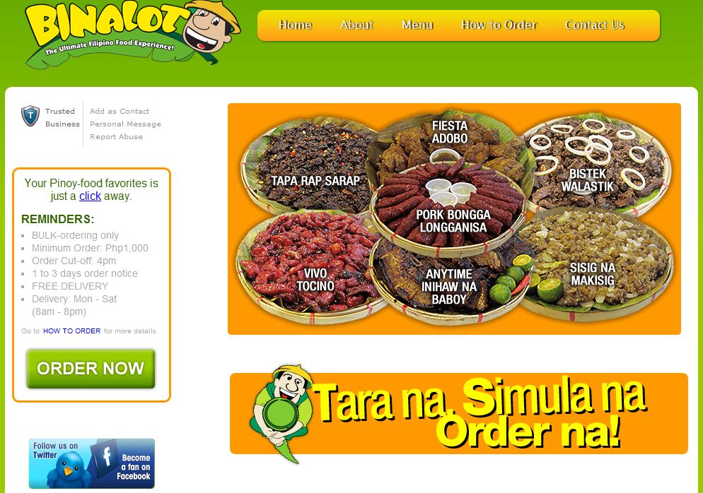 Binalot is Now on Multiply for Easier Ordering and Delivery | Glich's Life