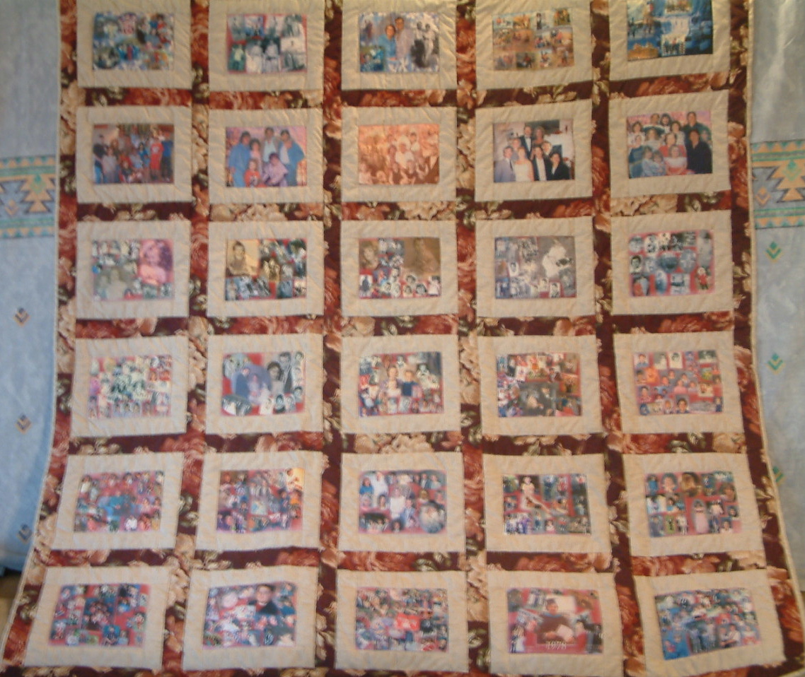 carolynscanvas.com: HOW TO MAKE A PHOTO QUILT