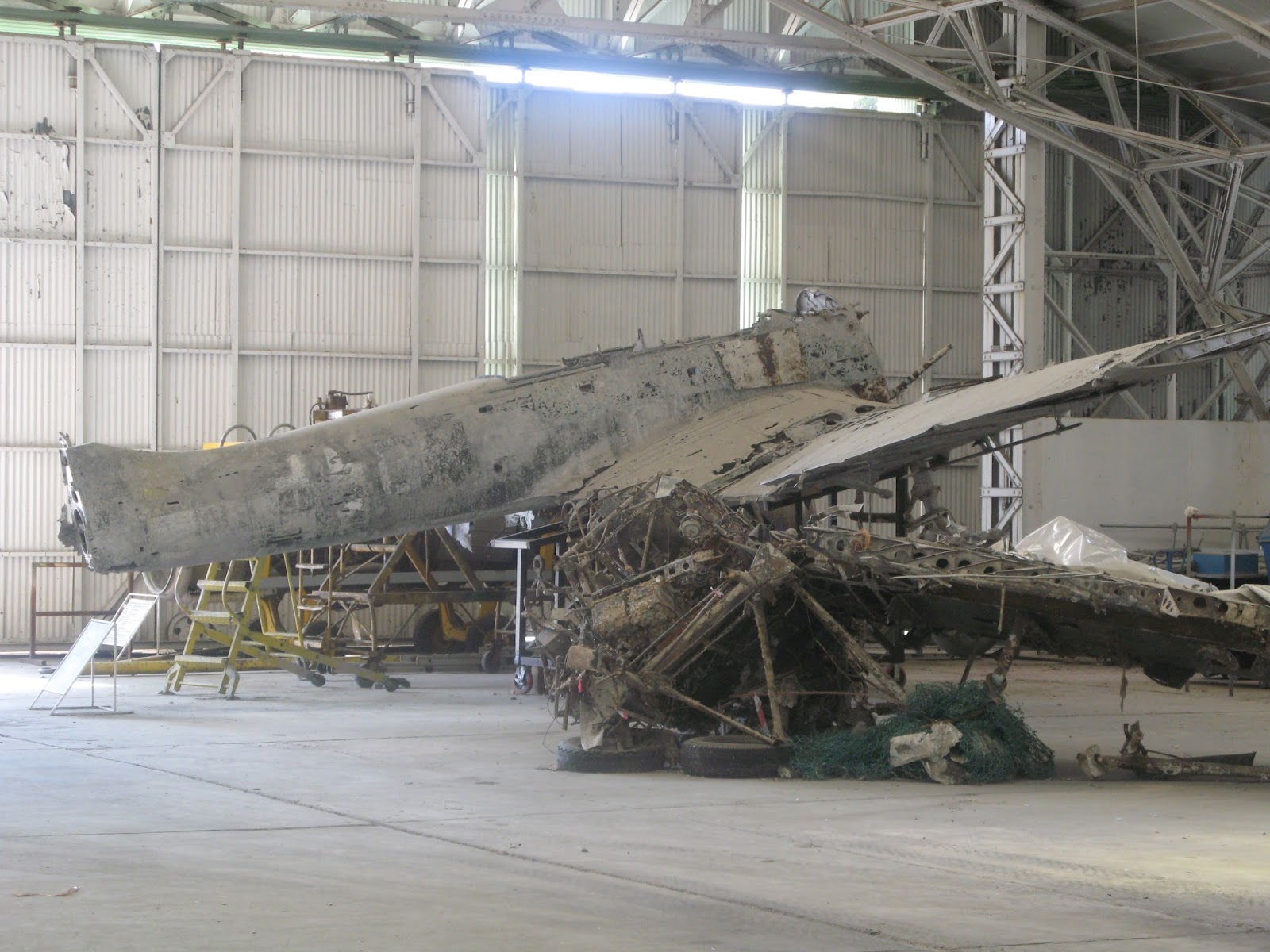 Restoring salvaged WW2 aircraft at the Hellenic Air Force Museum ...