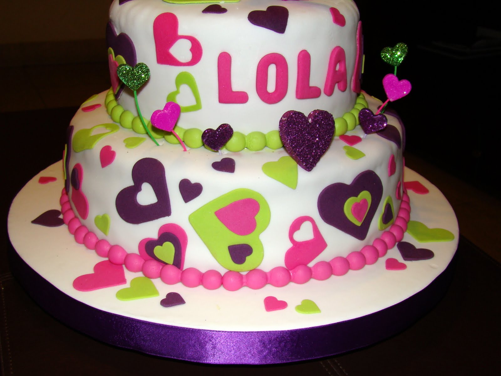 Yani Tortas: Torta Infantil "1 Año" "Lola"
