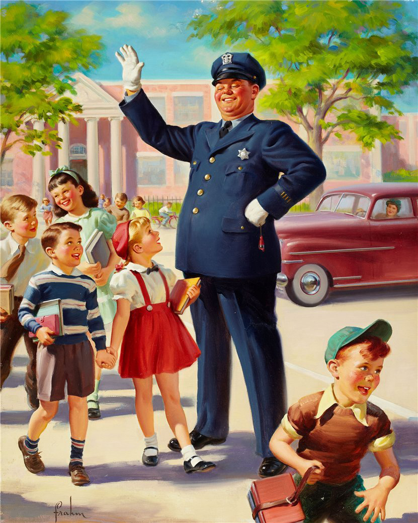 Pop Circus: Show & Tell: Art Frahm's 'The Crossing Guard'