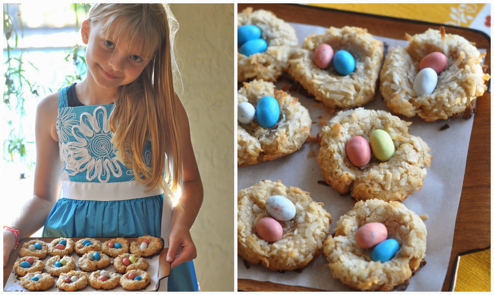 A Natural Nester: Celebrate Spring with Nest Cookies & a Flower Craft