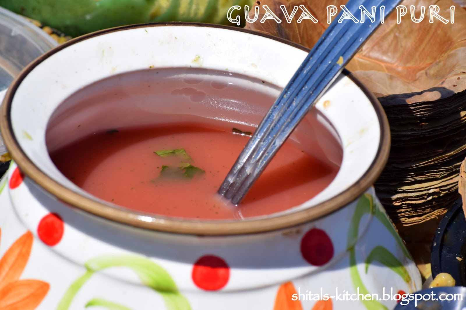 Shital's-Kitchen: Guava Pani Puri